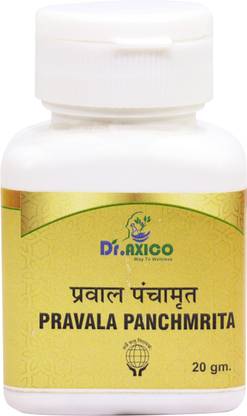 Dr.Axico Pravala Panchmrita Useful in Chest Pain, Digestive System - 50 ...