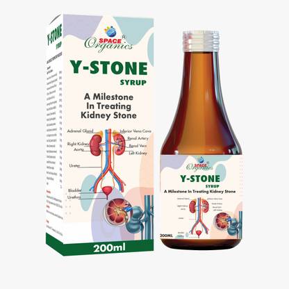Space Organics Y-Stone ayurvedic kidney care stone medicine, 200ml ...