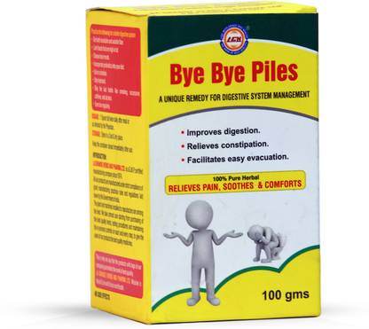 Herbo Range Ayush Bye Bye Piles Ayurvedic Medicine for Fissure, Fistula ...