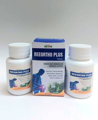 REVIVE HERBALS Reeortho Plus Tablet For Joint Pain - Stiffness - Sprain ...