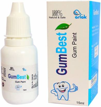 arlak GumBest Gum paint prolonged relief from painful gums and ulcers ...