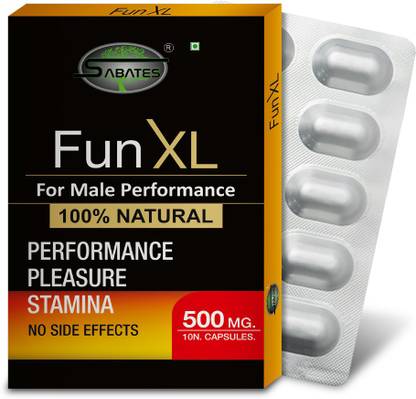 Sabates Fun XL Capsules | Sexual Capsule | Stronger Sensitive Muscles ...