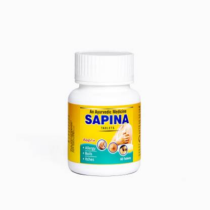 Gupta Foods Sapina Ayurvedic Tablets For Allergy Boils and Itches (60 ...