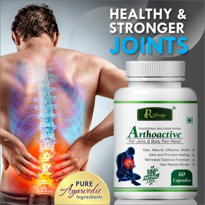 Riffway Arthoactive Organic Tablets Joint Capsule For Healthy Joints ...