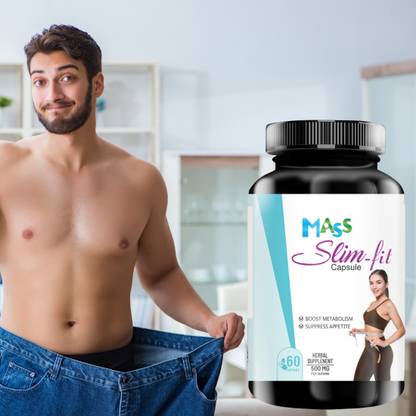 MASS Slim fit Capsule with phytolacca berry, magnesium oxide extract 60 ...