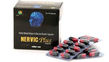 NORTH INDIA PHARMA Nervic Plus Capsules Relax and Tone up the entire ...