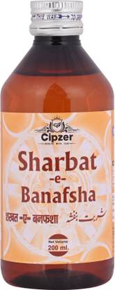 CIPZER Sharbat Banafsha | Useful in common cold, cough & diseases of chest-200ml Price in India ...
