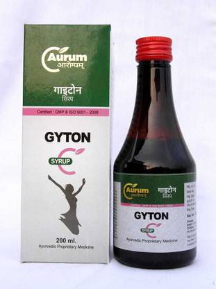 AURUM AROGYAM GYTON SYRUP 200 ML Price in India - Buy AURUM AROGYAM ...