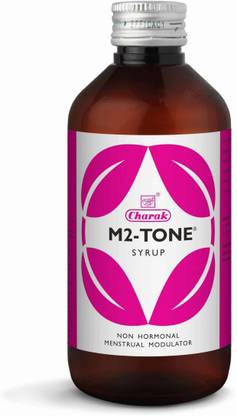 CHARAK M2 Tone Syrup-Helps to reduce pain & abdominal cramps ,Restore ...