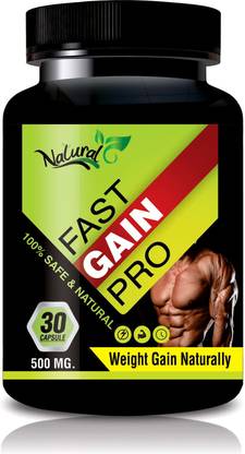 NATURAL Fast Gain Capsules Weight Gain Product Mass Gainer Protein ...