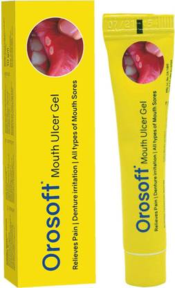 orosoft Mouth Ulcer Gel 10 gm | Reduces Mouth Ulcers| 100% Ayurvedic ...