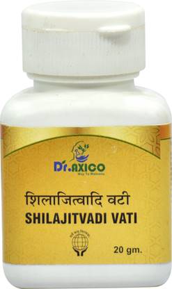 Dr.Axico Shilajitvadi Vati Useful In Hyperacidity, Ulcers - 50 Tablet ...