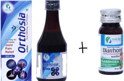 Pure Bee Combo-(Ortho+diarr) Syrup pack Price in India - Buy Pure Bee ...