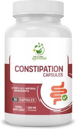 wecureayurveda Herbal Constipation Relief Supplement, Prebiotics ...