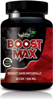NATURAL Boost Max Tablet Weight Gain Product Muscle Gainer Protein ...
