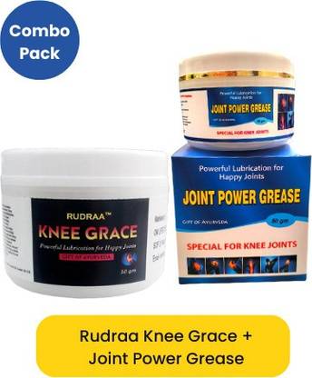 Rudraa Knee Grace (30gm),Joint Power Grease (50gm)for Knee Pain,Joint ...