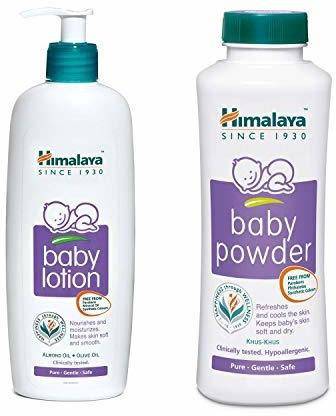 HIMALAYA Baby care Lotion 400ml + Powder 400ml - | Buy Baby Care Combo ...
