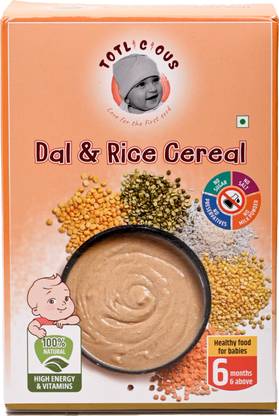 totlicious Dal & Rice Cereal 200 g Price in India - Buy totlicious Dal ...