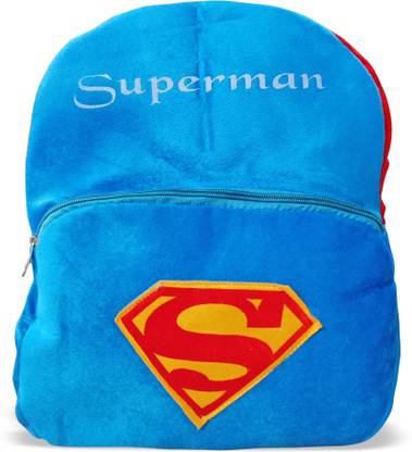 Flipkart.com | Fab Superman Soft Toy Kids School Bag Backpack - Backpack