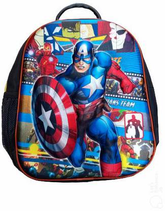 Flipkart.com | Bag Plaza Captain America School Bag - 5L Waterproof ...