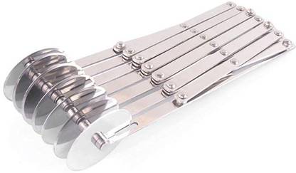 ShoppersHub PNQ SS Croissant Flat Dough Divider Cutter with Adjustable ...