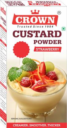 CROWN Stawberry Custard Powder Price in India - Buy CROWN Stawberry ...