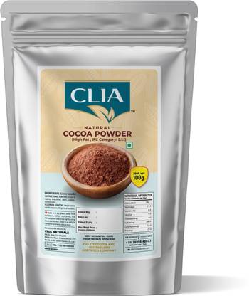 clia naturals cocoa powder High Fat Natural 100 g Cocoa Powder Price in ...
