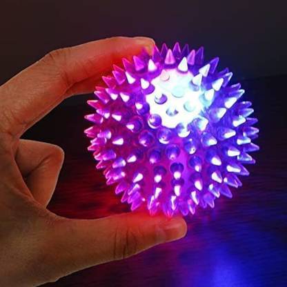 Dherik Tradworld Led Flashing Bouncy Ball with Whistle Sound. Jumping ...