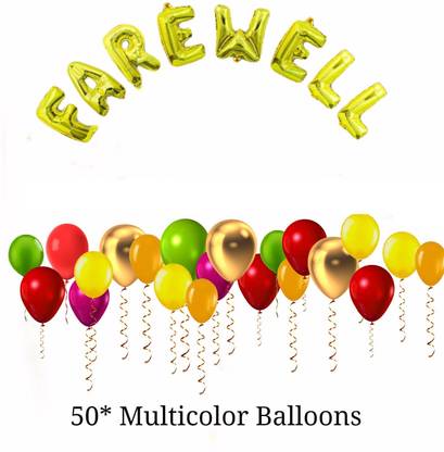 Flipkart.com | gorgeous moment Solid Farewell Party Decorations ...