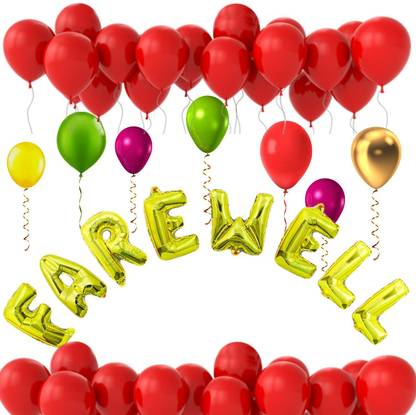 Flipkart.com | gorgeous moment Solid Farewell Party Decorations Letter ...