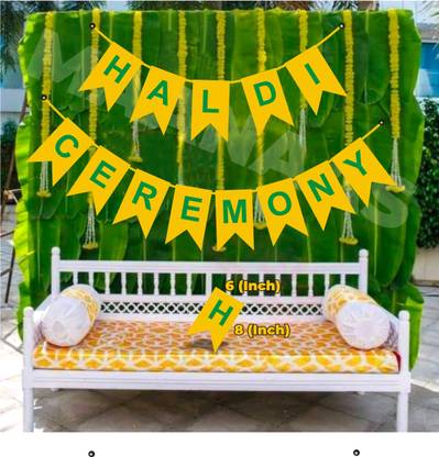 Balaji Haldi Ceremony Banner/haldi ceremony rasam For Girls & Boys ...