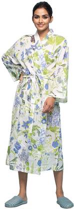 Sanskrutihomes Off White Small Bath Robe - Buy Sanskrutihomes Off White ...