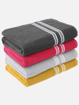 ROMEE Cotton 500 GSM Bath Towel Set - Buy ROMEE Cotton 500 GSM Bath ...