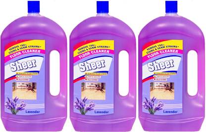Sheer Floor Cleaner & Disinfectant 3x1 Ltr lavender Price in India ...