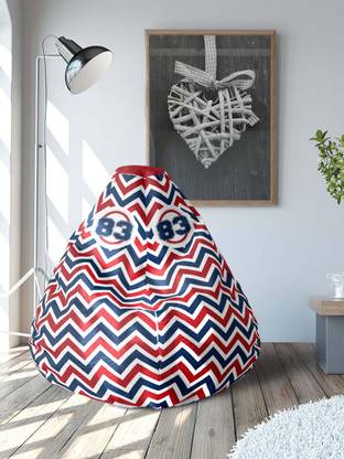 @Home by nilkamal XXL 83 Bean Bag Bed With Bean Filling Price in India ...