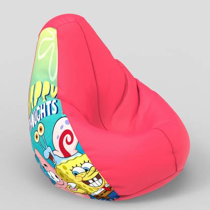 SBSP XXL Spongebob Bean Bag For Teens Teardrop Bean Bag With Bean ...