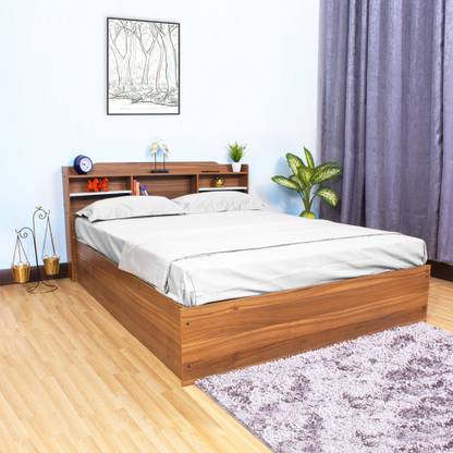 NEUDOT TATUM Engineered Wood King Box Bed Price in India - Buy NEUDOT ...
