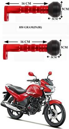 Ascension Red Heavy Duty CNC Frame Slider Crash Protection Guard (Frame ...