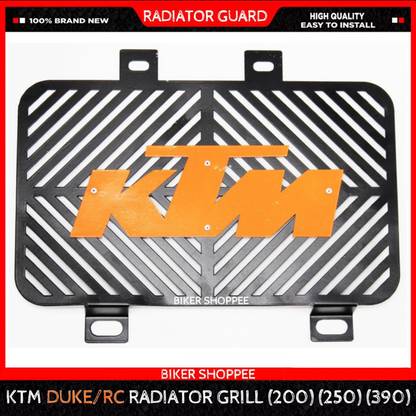 BIKER SHOPPEE KTM DUKE RC RADIATOR GRILL DUKE/RC 125 200 250 390 Bike ...