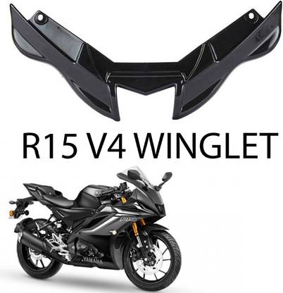 DAZZRIDE Fairing Winglet Spoiler for YAMAHA R15 V4-M Motorcycle Front ...
