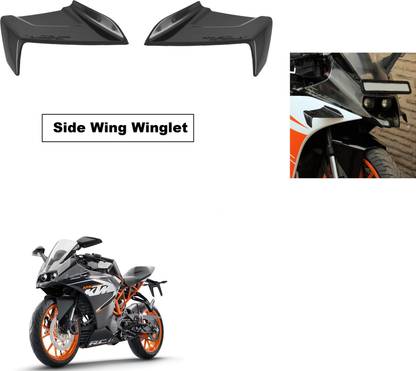 SRPHERE bike wings Winglet black For KTM RC 125 Bike Fairing Kit Price ...