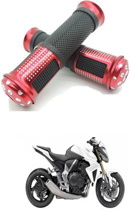 LOVMOTO Universal Bike Scooty Rubber And plastic Handle Grip Anti Slip ...