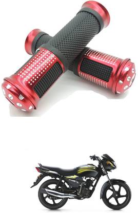 LOVMOTO Universal Bike Scooty Rubber And plastic Handle Grip Anti Slip ...