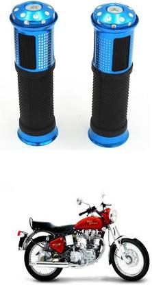 LOVMOTO Universal Bike Scooty Rubber And plastic Handle Grip Anti Slip ...
