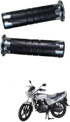 LOVMOTO Universal Bike Scooty Rubber And plastic Handle Grip Anti Slip ...