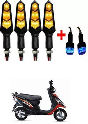 FKOK Bike Indicator Light And Bike Handle Light For Scooty Streak Bike ...