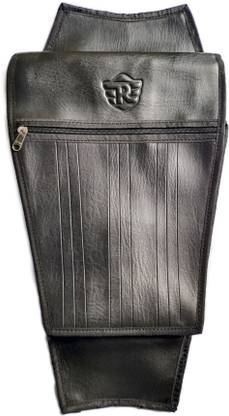 TURISMO LEATHERETTE TANK COVER FOR BULLET CLASSIC 350/500 Strap Royal ...