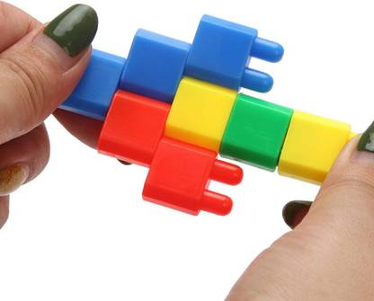 AMUSING Superior quailty ,Smooth Rounded Edges bullet blocks for kids ...