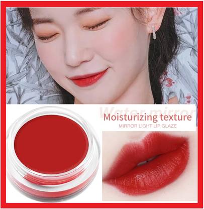 YAWI Matte Red Lip Tint & Cheek Tint Multi pot Makeup Velvet Silky ...