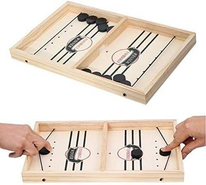 hinati String Hockey Indoor Fast Finger Board Games for Kids Fast Sling ...